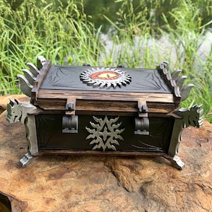 Keepsake Box: chest of the Dragonborn, Elder Scrolls-inspired Theme ...