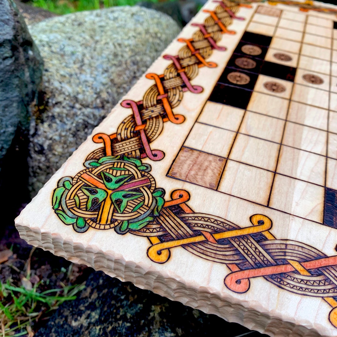 Color Enhancements: UPGRADE Option to Pyrographed / Wood-burned Art for ...