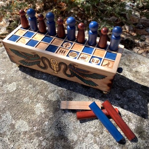Senet Game: Decorative Drawer-type Box Game, Artistic Replica of ...