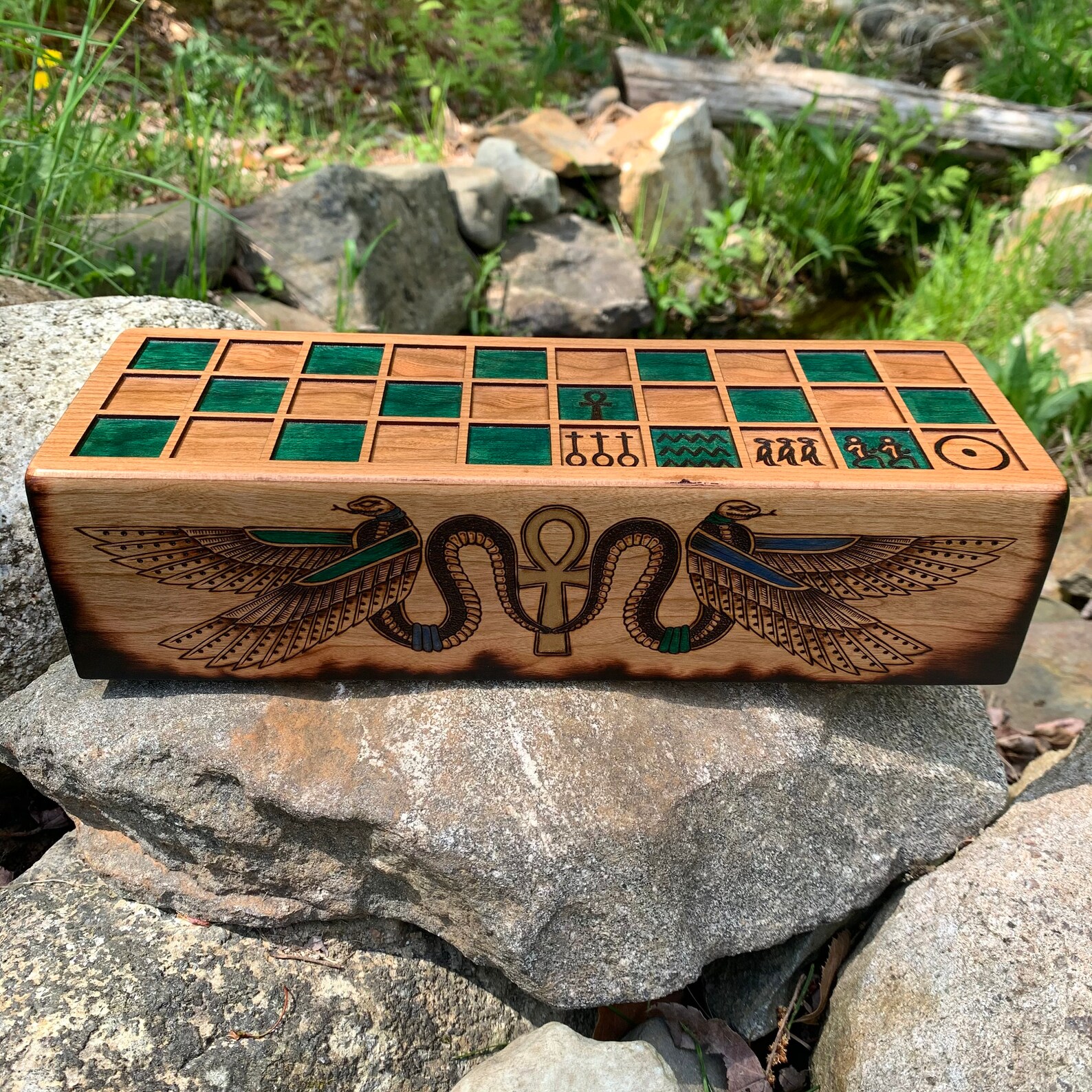 Senet Game: Decorative Drawer-type Box Game Artistic Replica - Etsy