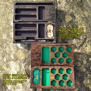 RPG Character Case: "tribute to Tolkien" Dice & Miniature Caddy, Lord ...