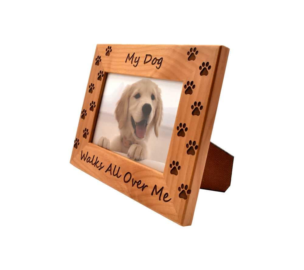 Pet Keepsake Dog Picture Frame Custom Wooden Photo Frame My | Etsy