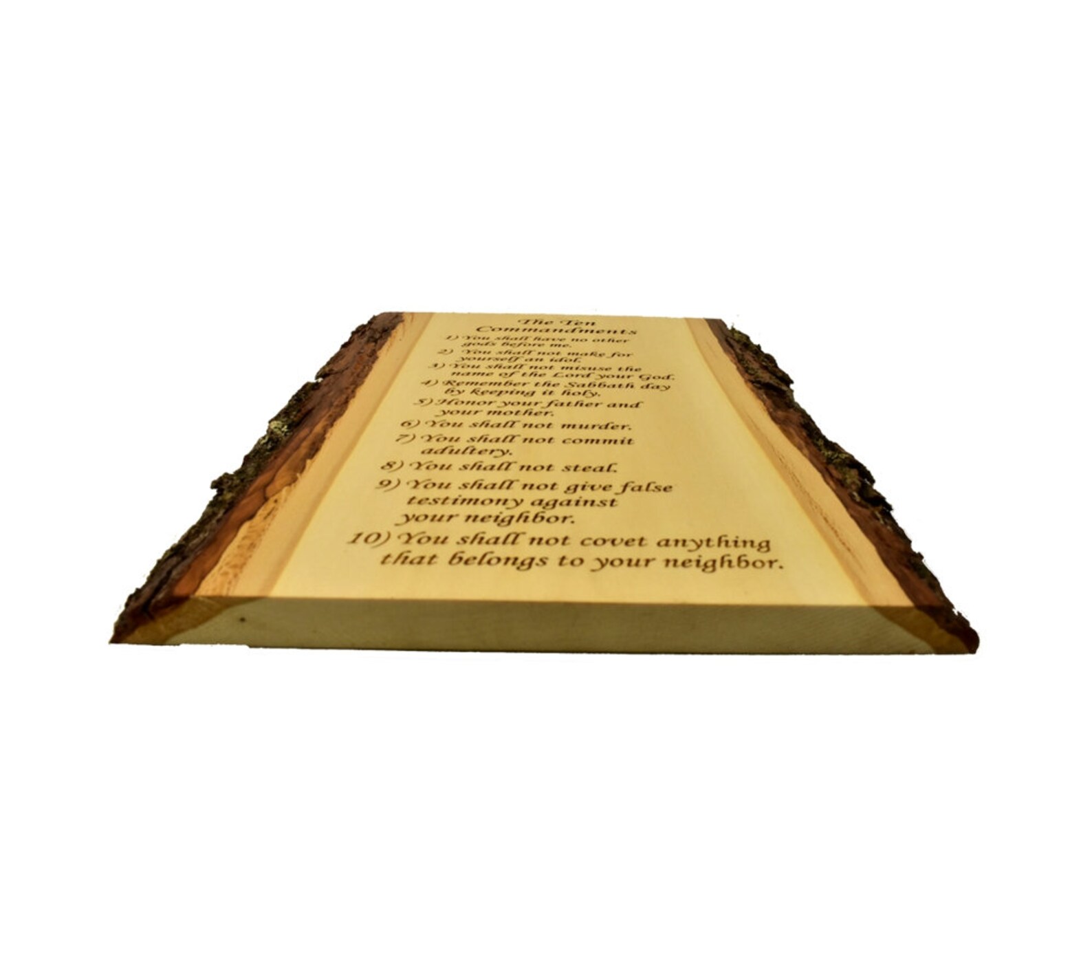 Scripture Wall Art Wood Slice Engraved Sign Christian Bible - Etsy