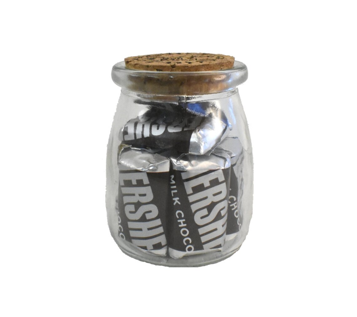 Unique Small Glass Jars With Cork Lids Wedding Favors for Guests in ...