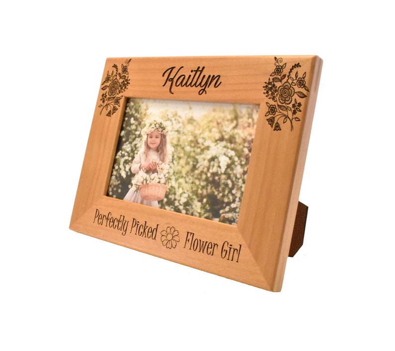 Personalized Picture Frame Wedding Flower Girl Gift Proposal - Etsy