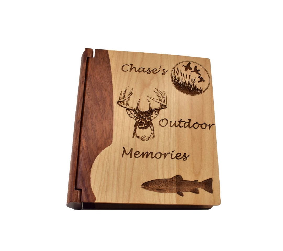 Personalized Family Photo Album- Custom Engraved Large Photo Album ...