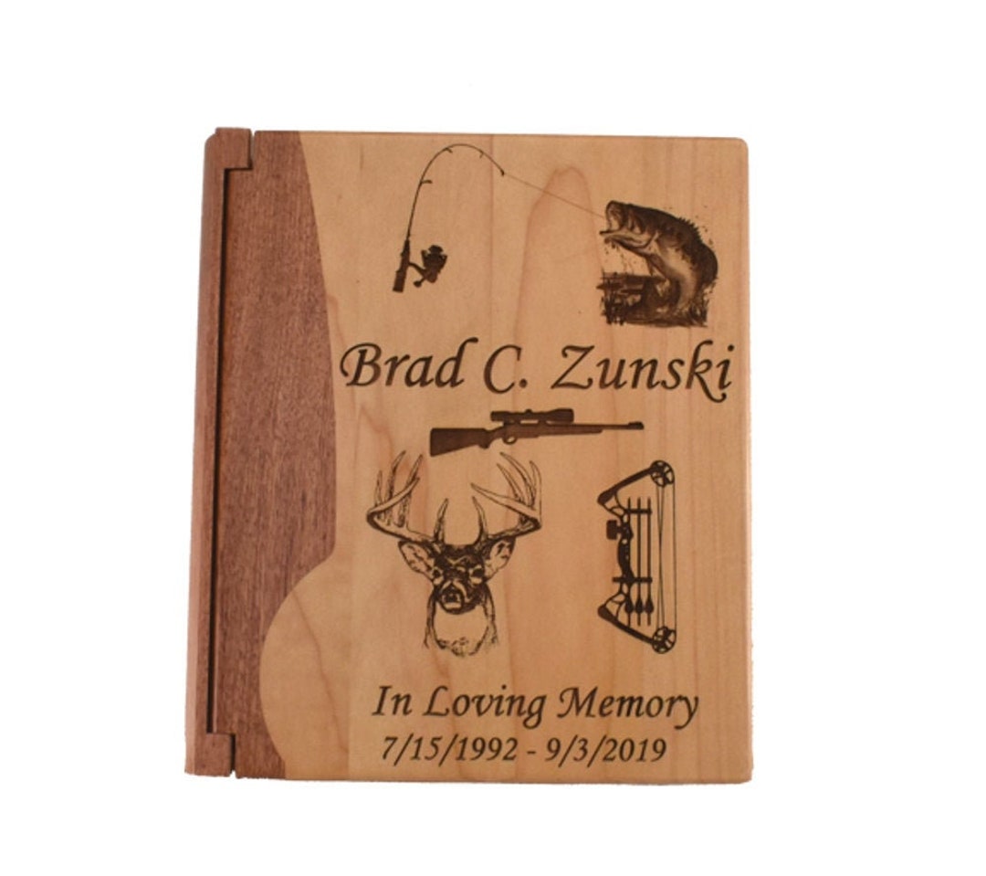 Custom Engraved Memorial Photo Album- Large Personalized Photo Album - Etsy