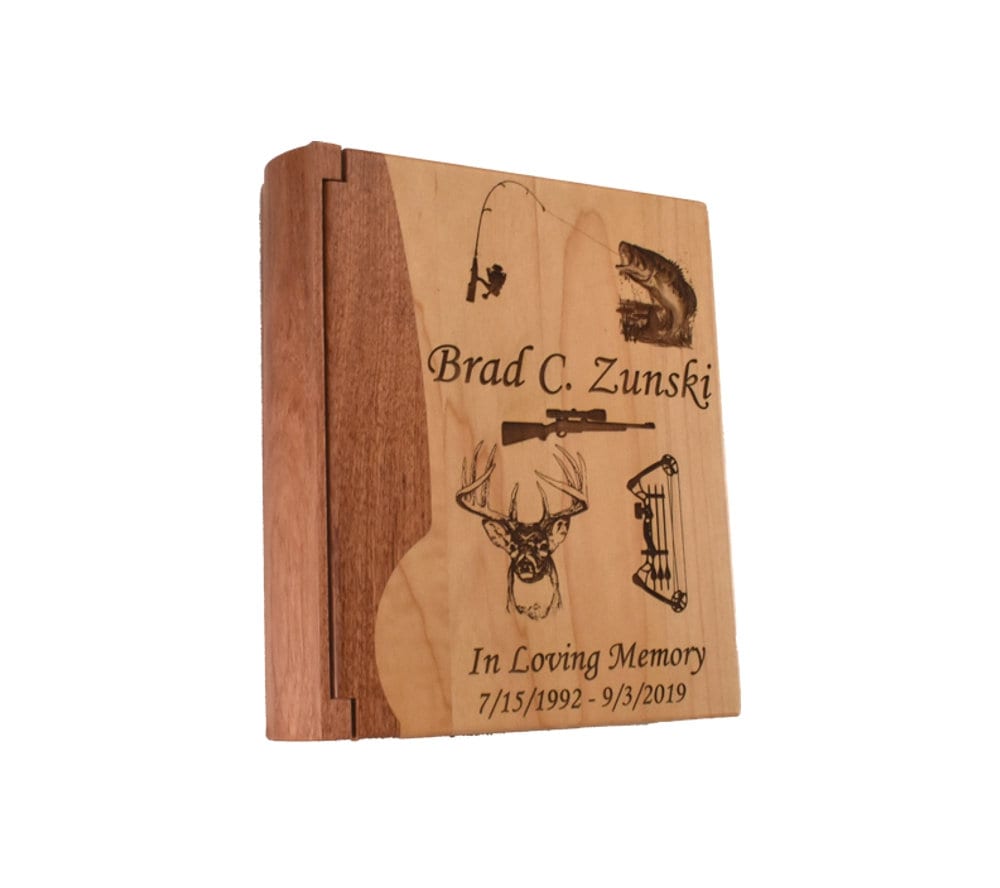 Custom Engraved Memorial Photo Album- Large Personalized Photo Album - Etsy