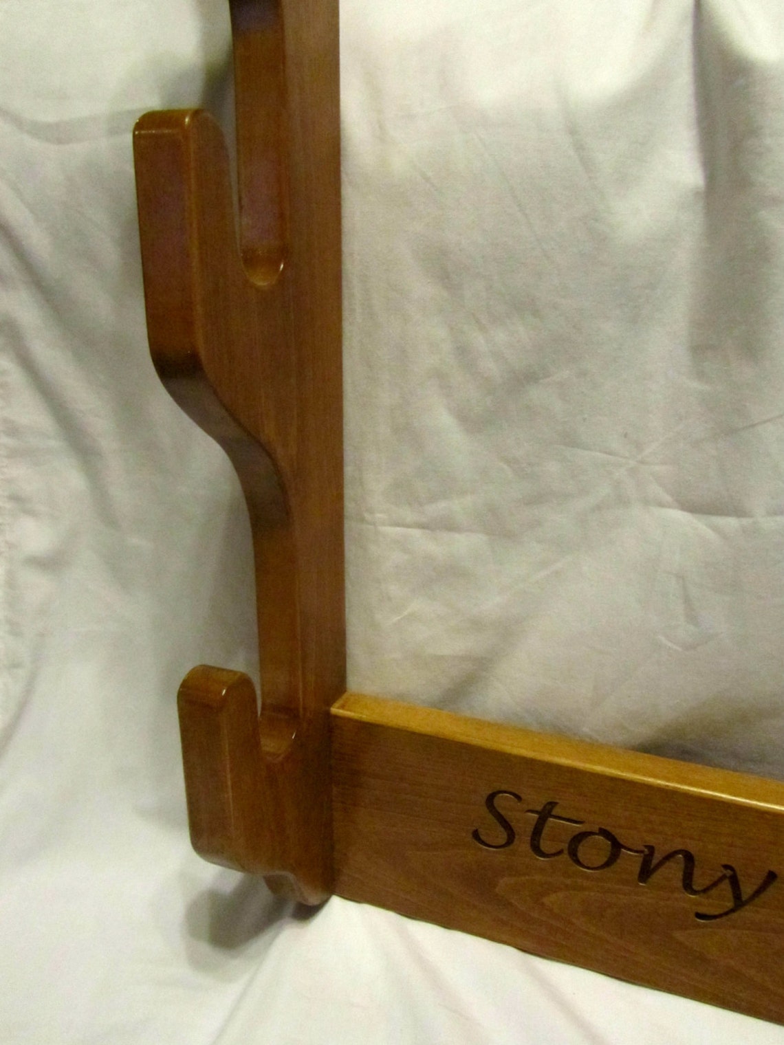 Personalized Wooden Wall Gun Rack Custom Engraved | Etsy