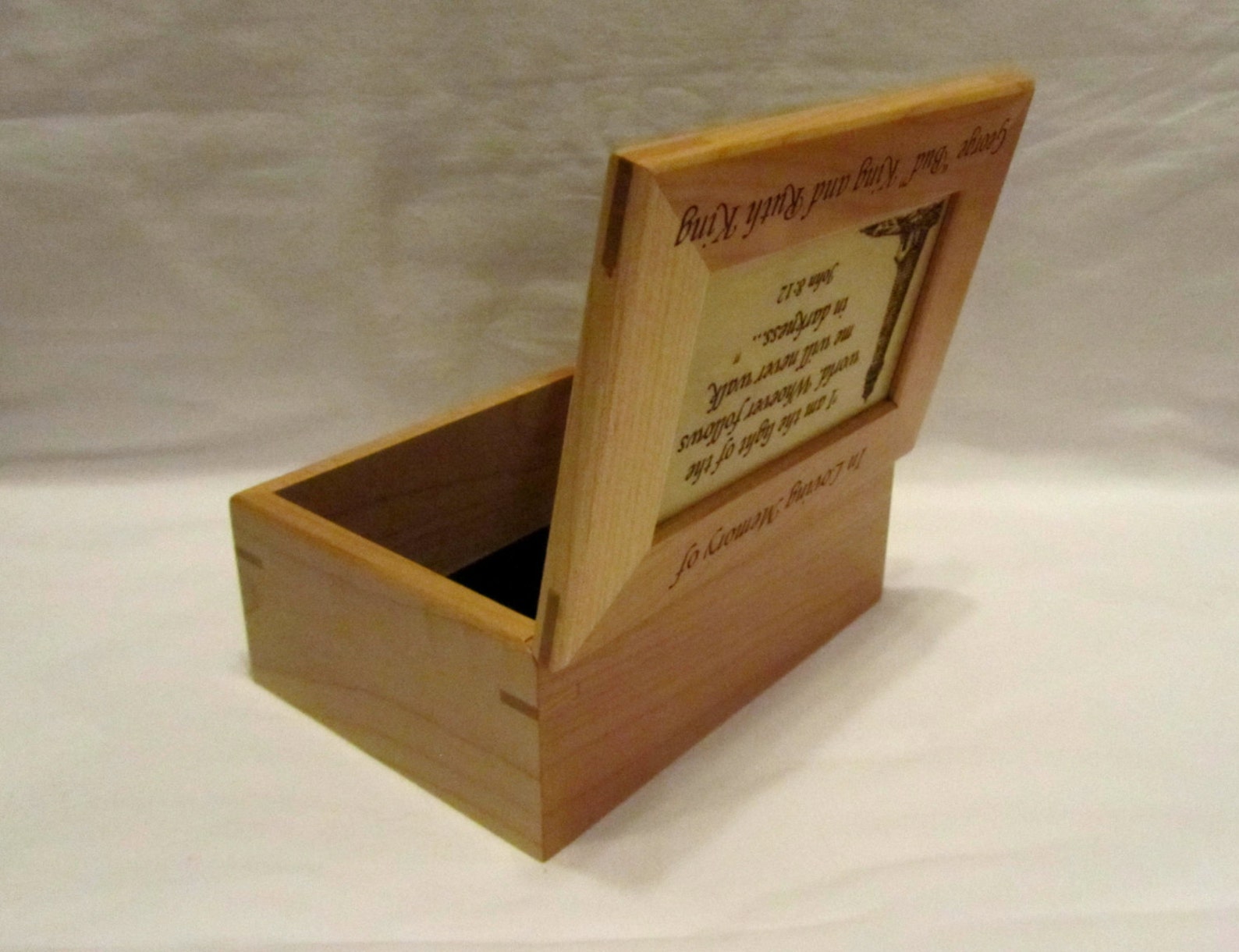Memorial Personalized Wooden Keepsake Box - Etsy