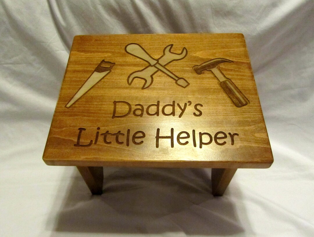 Personalized Wooden Toddler Step Stool- Custom Design - Etsy