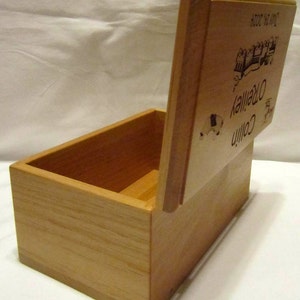 Train Personalized Wooden Keepsake Box - Large - Etsy