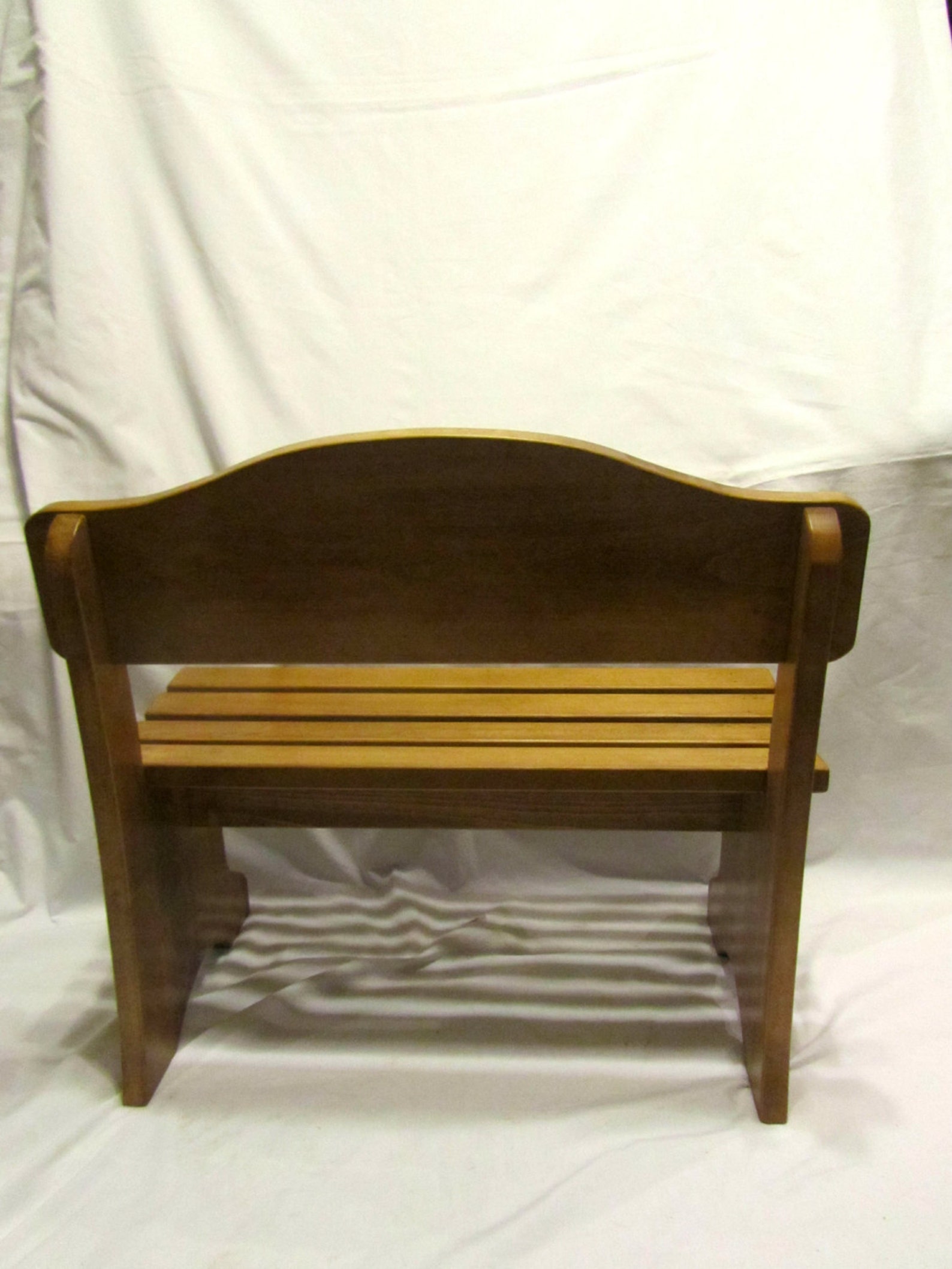 Custom Engraved Wood Children's Bench | Etsy