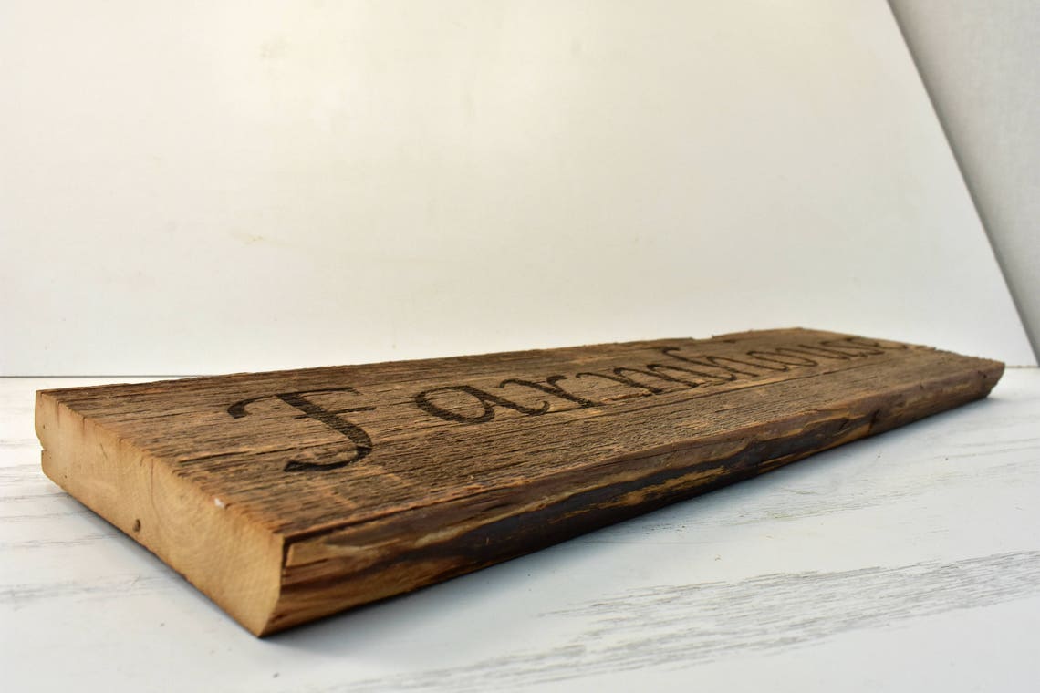Farmhouse Barnwood Sign | Etsy