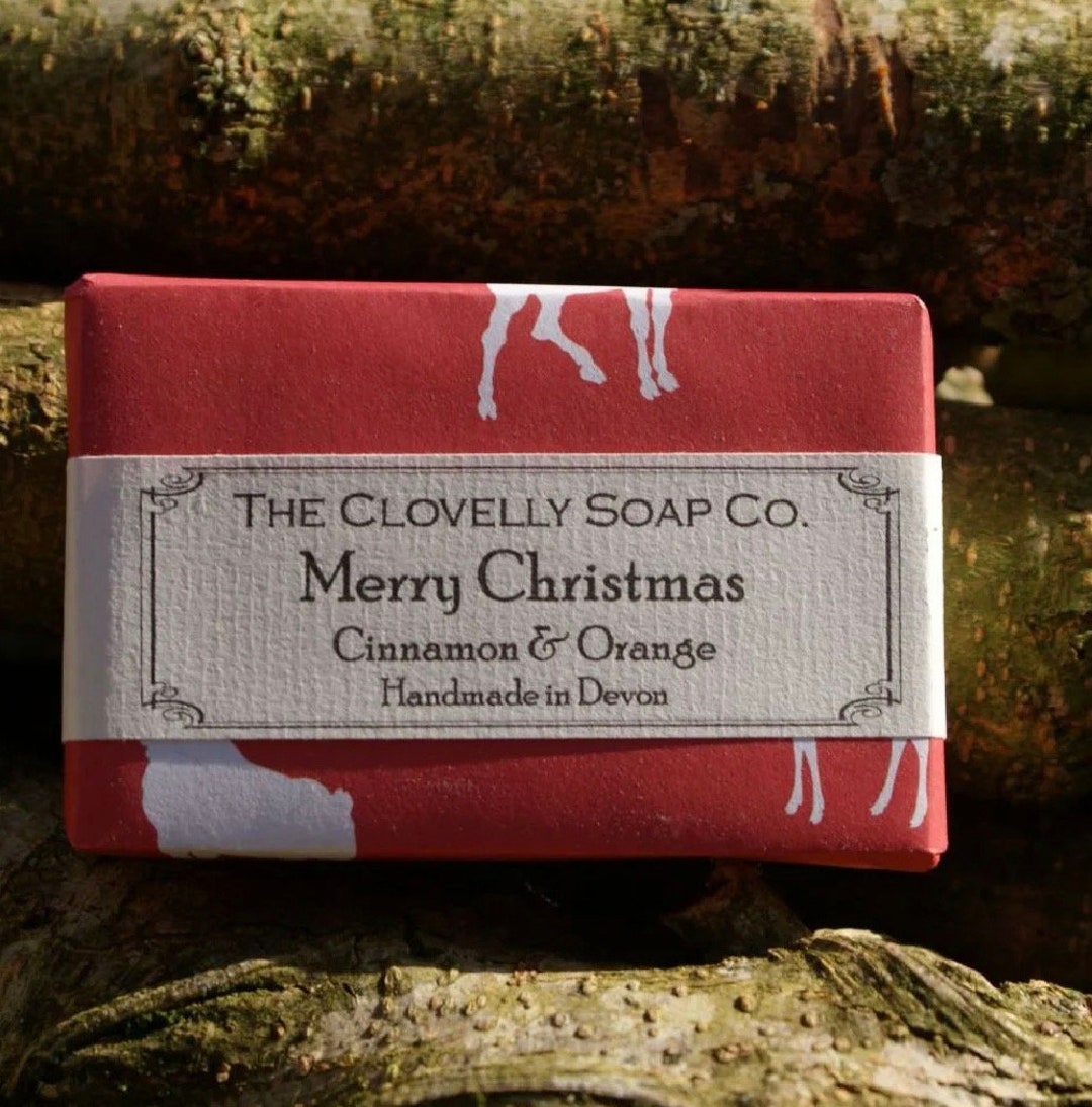 Cinnamon & Orange Merry Christmas Handmade Soap Stocking Filler ...