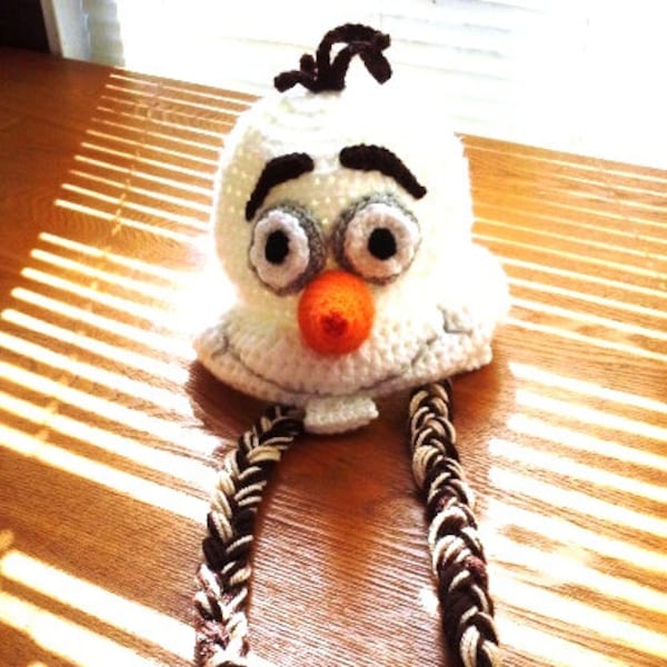 Olaf Hat - Etsy