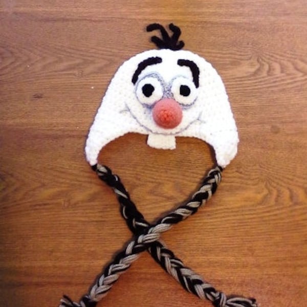 Olaf Hat - Etsy