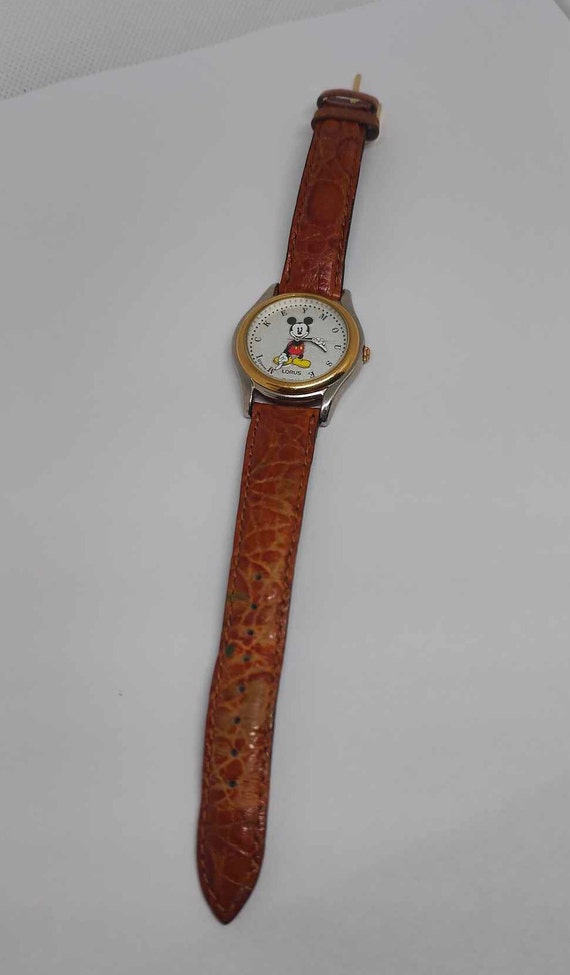 Vintage Lorus by Seiko Disney Mickey Mouse Watch V501… - Gem