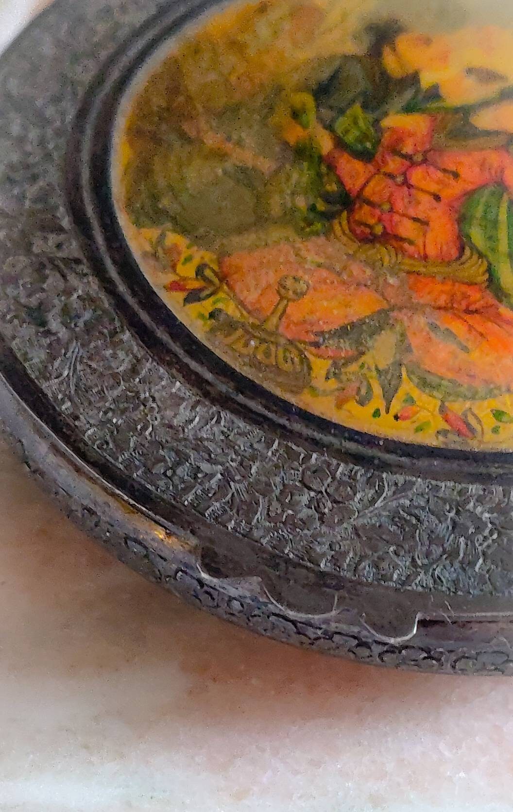 18th Century Snuff Box Compact with Mirror Masterfully | Etsy