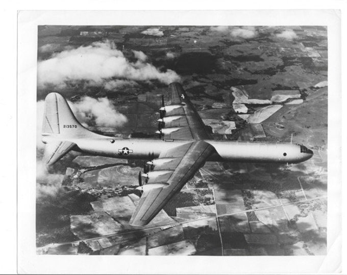 Vintage Military Photograph 1940s XB-36 "peacemaker" Bomber Plane ...