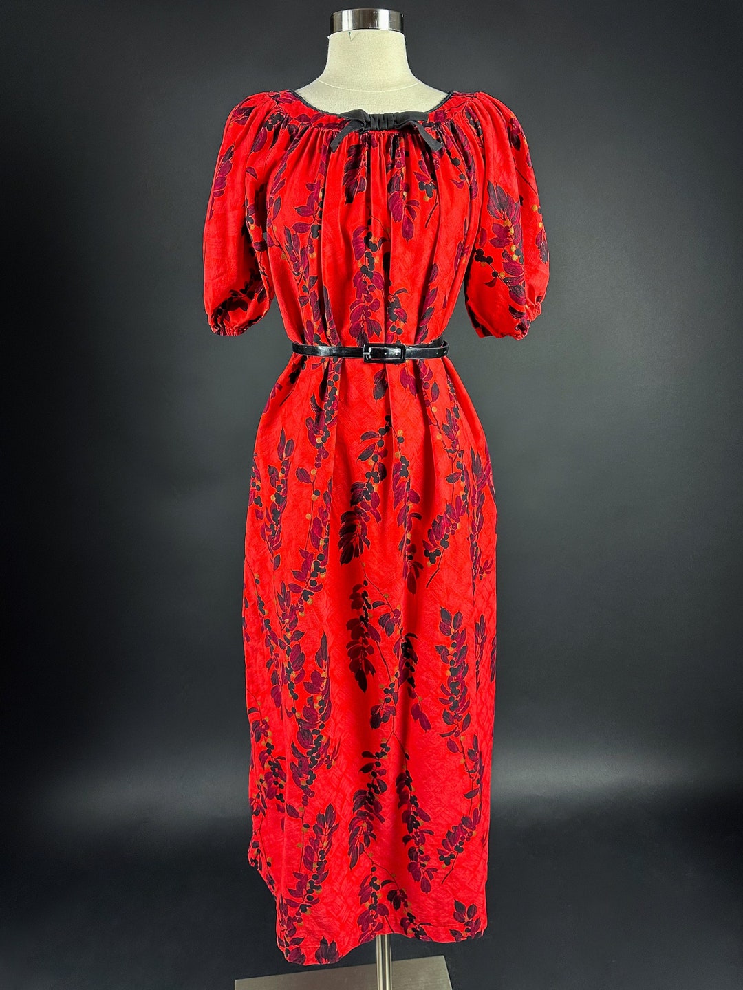 Late 1960s/70s Red House Dress Moo-moo Small to XL - Etsy