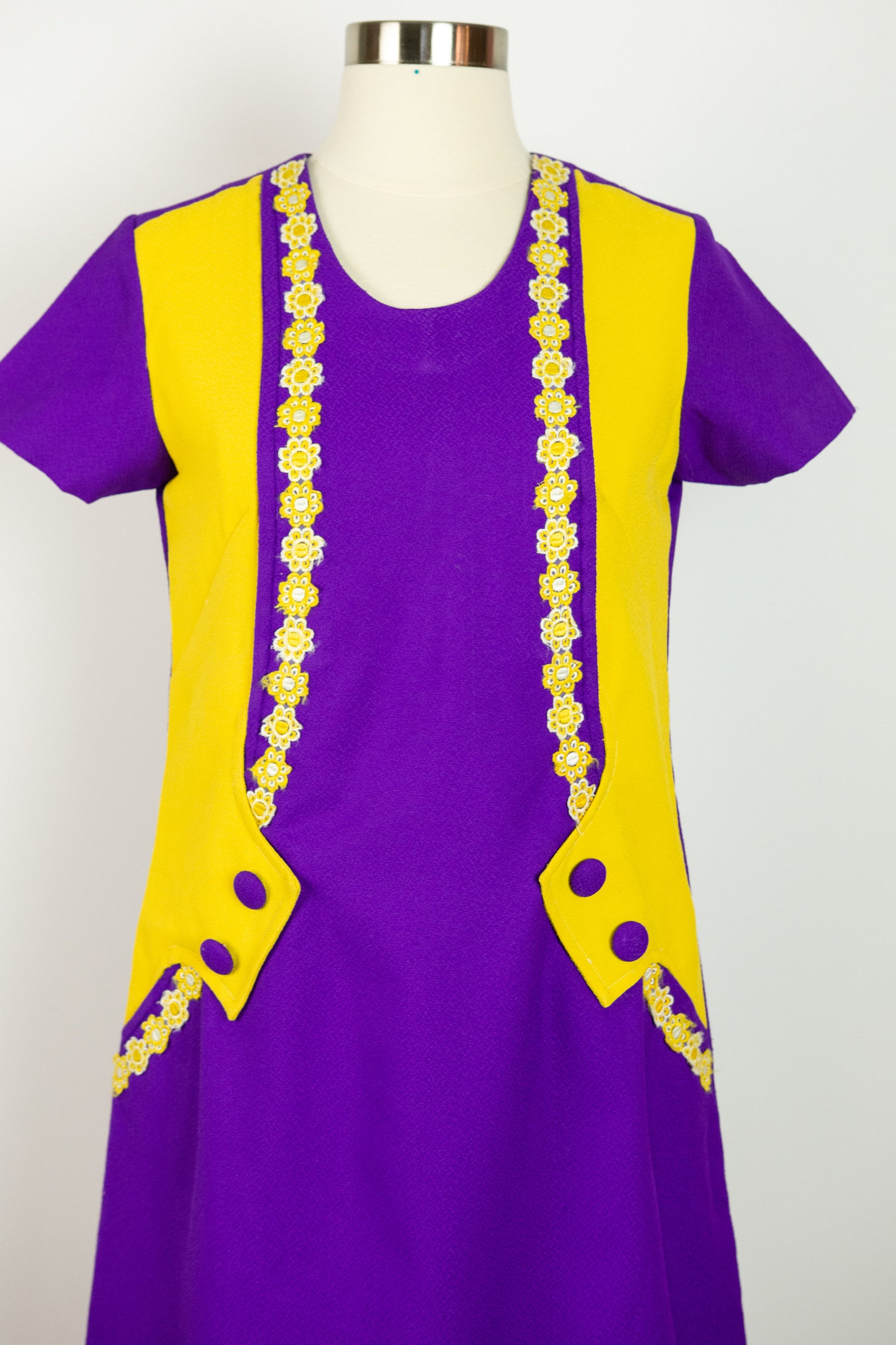 1960s Small Mod Mini Dress | Etsy