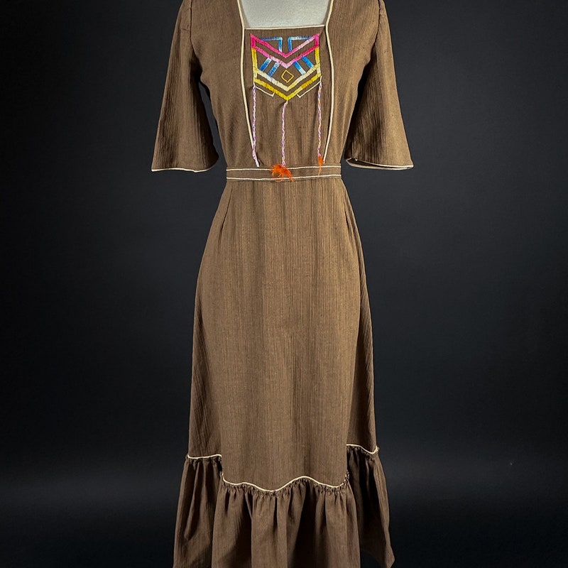 60s Boho Dress - Etsy