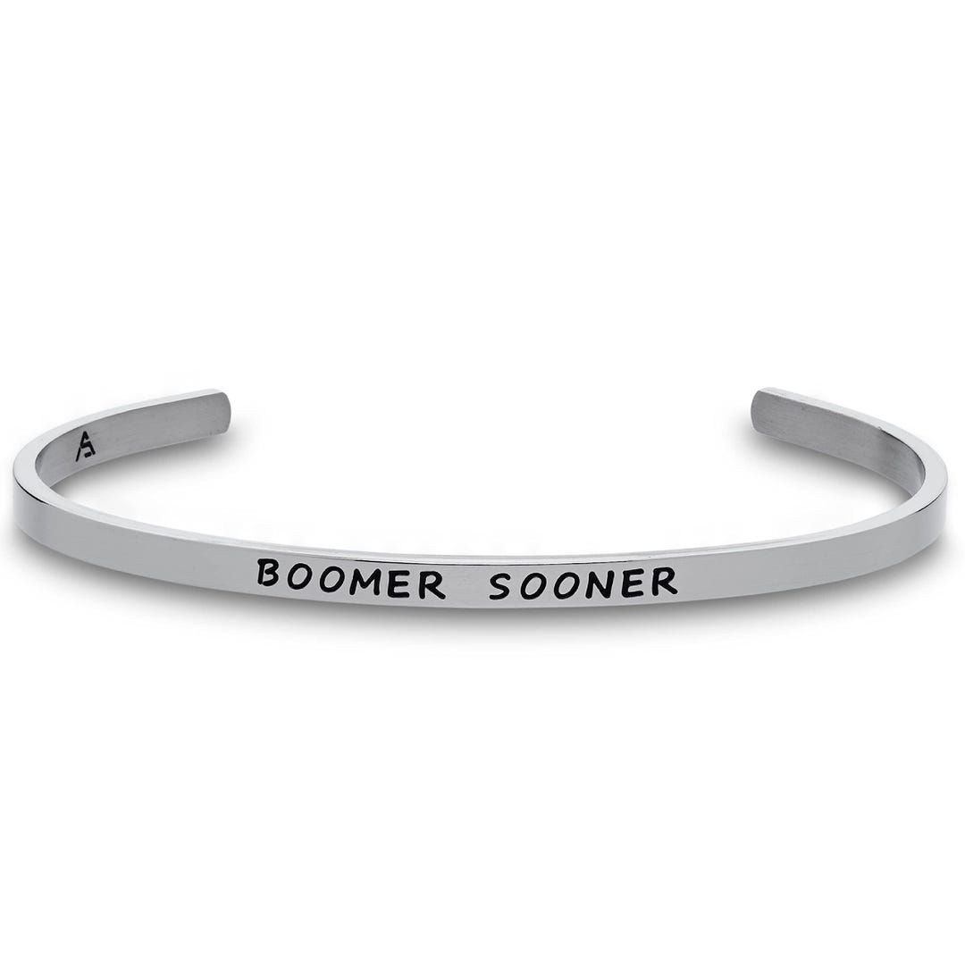 Stone Armory Officially Licensed Oklahoma Boomer Sooner Bangle ...