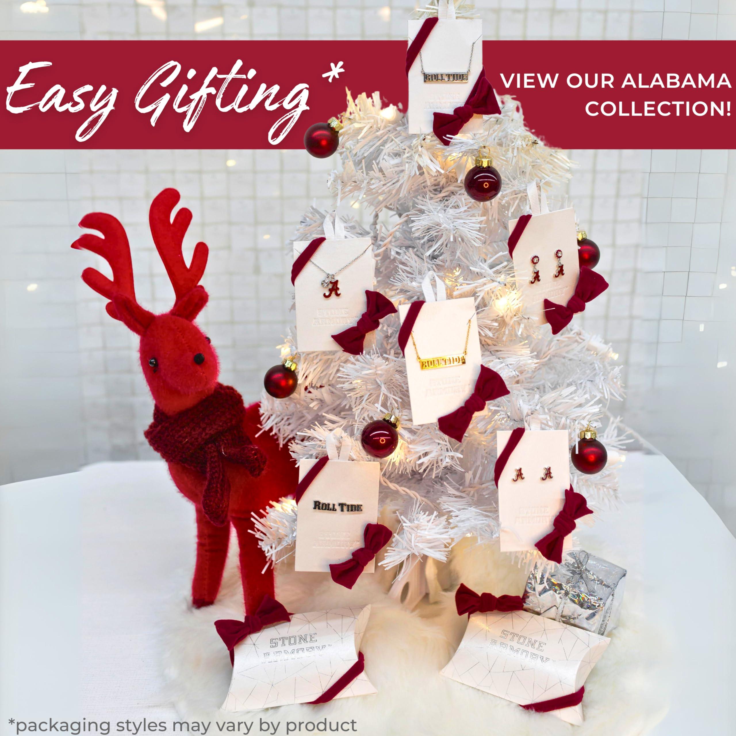 Stone Armory Officially Licensed Alabama Crimson Tide Earrings ...