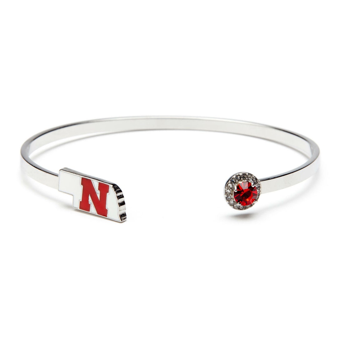 Stone Armory University of Nebraska Crystal Bangle | Nebraska ...