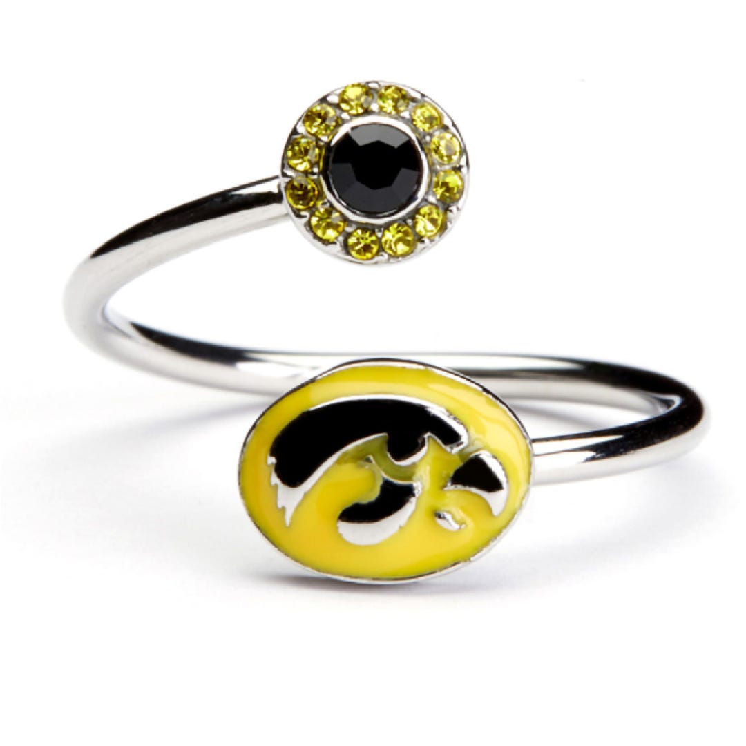Stone Armory Officially Licensed University of Iowa Hawkeye Ring ...