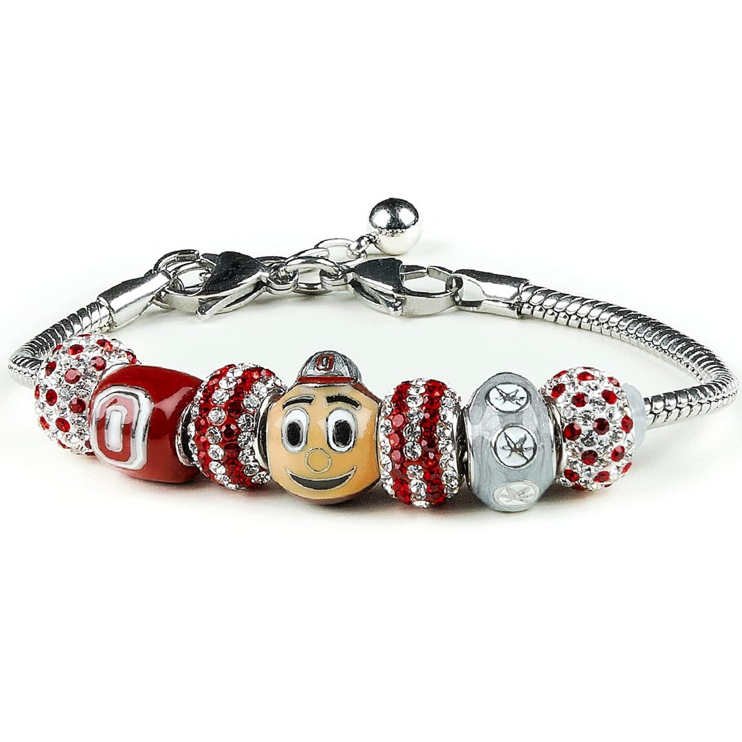 Stone Armory Officially Licensed Ohio State Bracelet – Brutus Buckeye ...