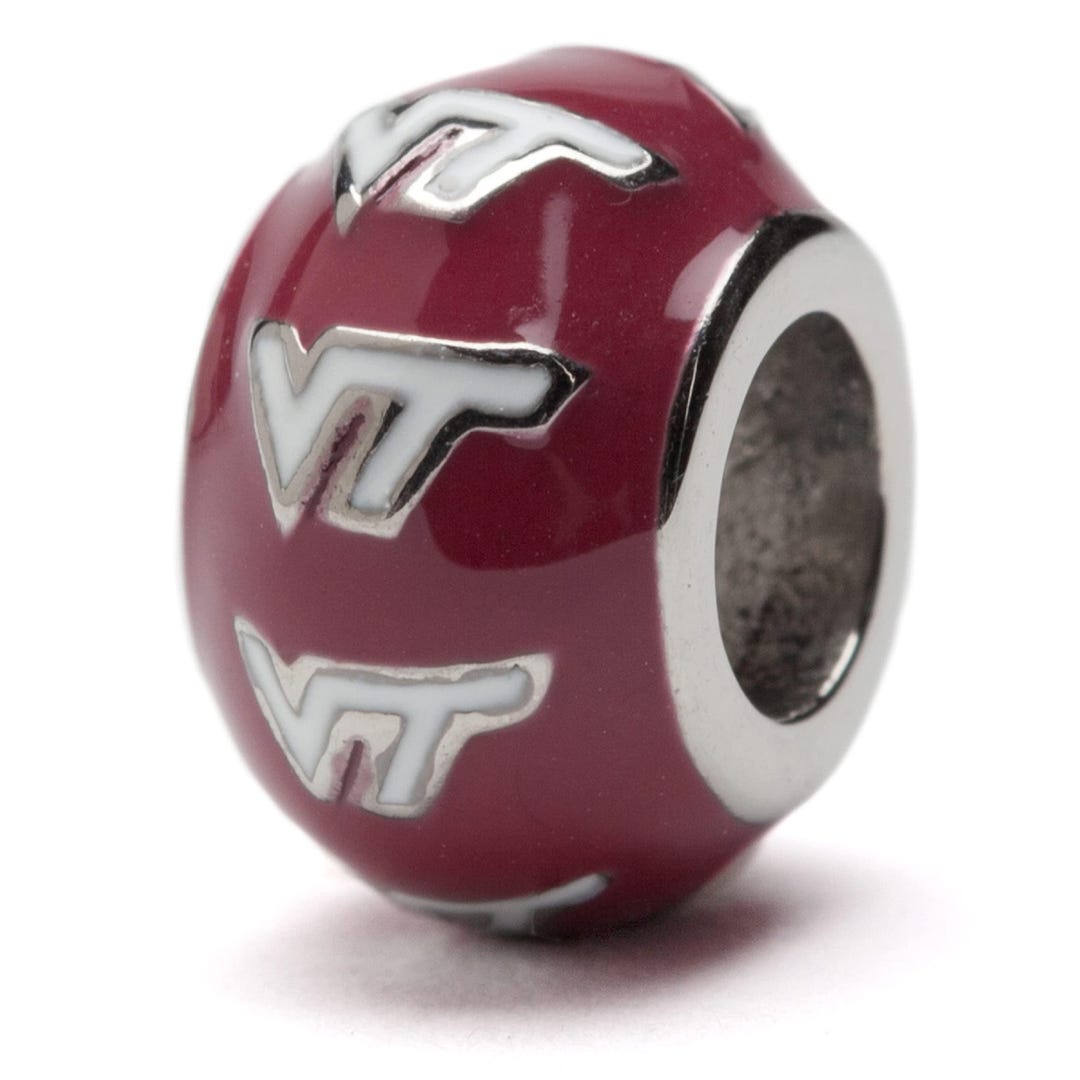 Stone Armory Officially Licensed Virginia Tech Charm – Maroon & White ...
