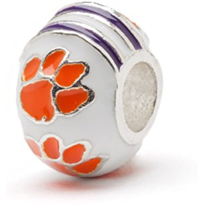 Clemson Tigers Charm Bracelet Clemson Jewelry Clemson - Etsy