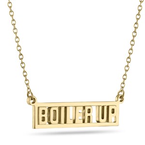 Stone Armory Purdue Necklace | Purdue Boilermakers Jewelry | Gold ...