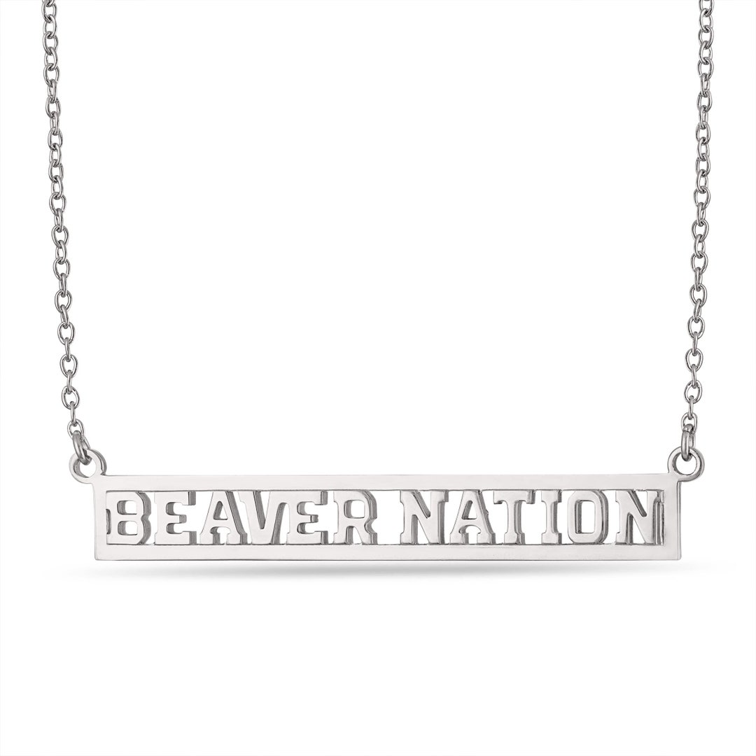 Stone Armory Oregon State Necklace | Oregon State Beavers Jewelry ...