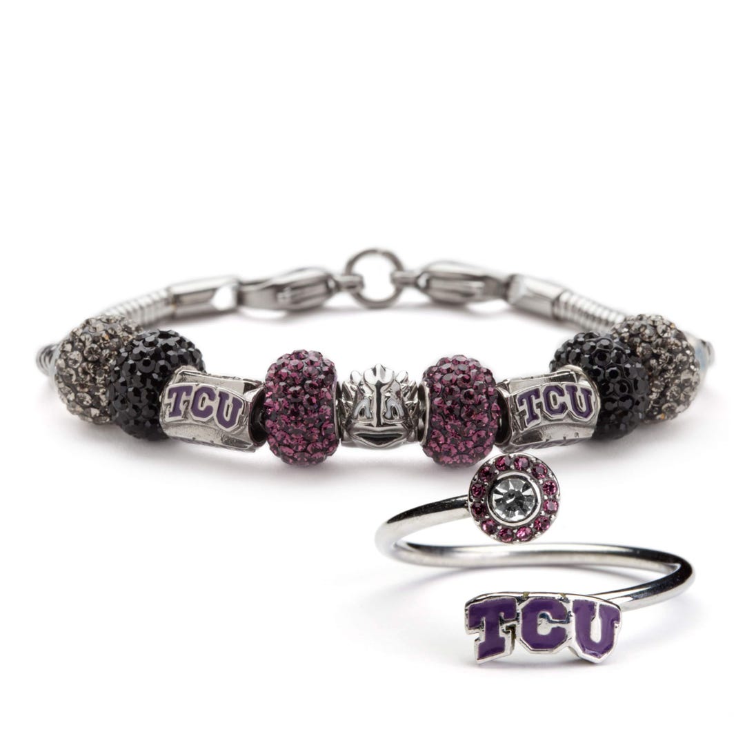 Stone Armory Officially Licensed Ultimate TCU Fan Charm Bracelet & Ring ...