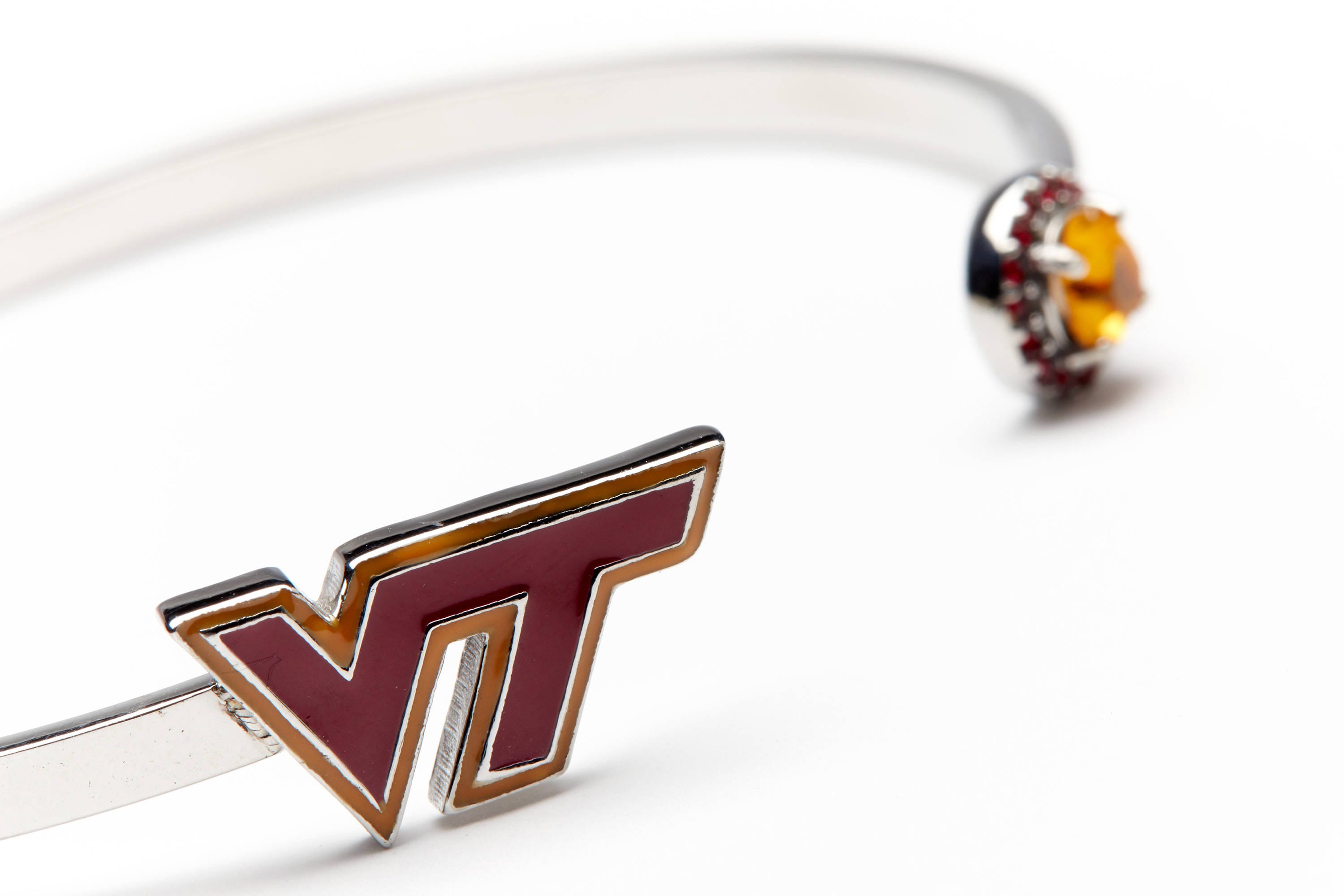 Virginia Tech Bangle Bracelet - Etsy