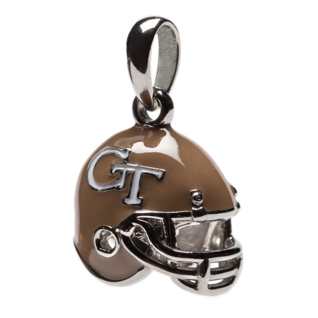Georgia Tech Yellow Jackets GT Football Helmet Charm Pendant for ...