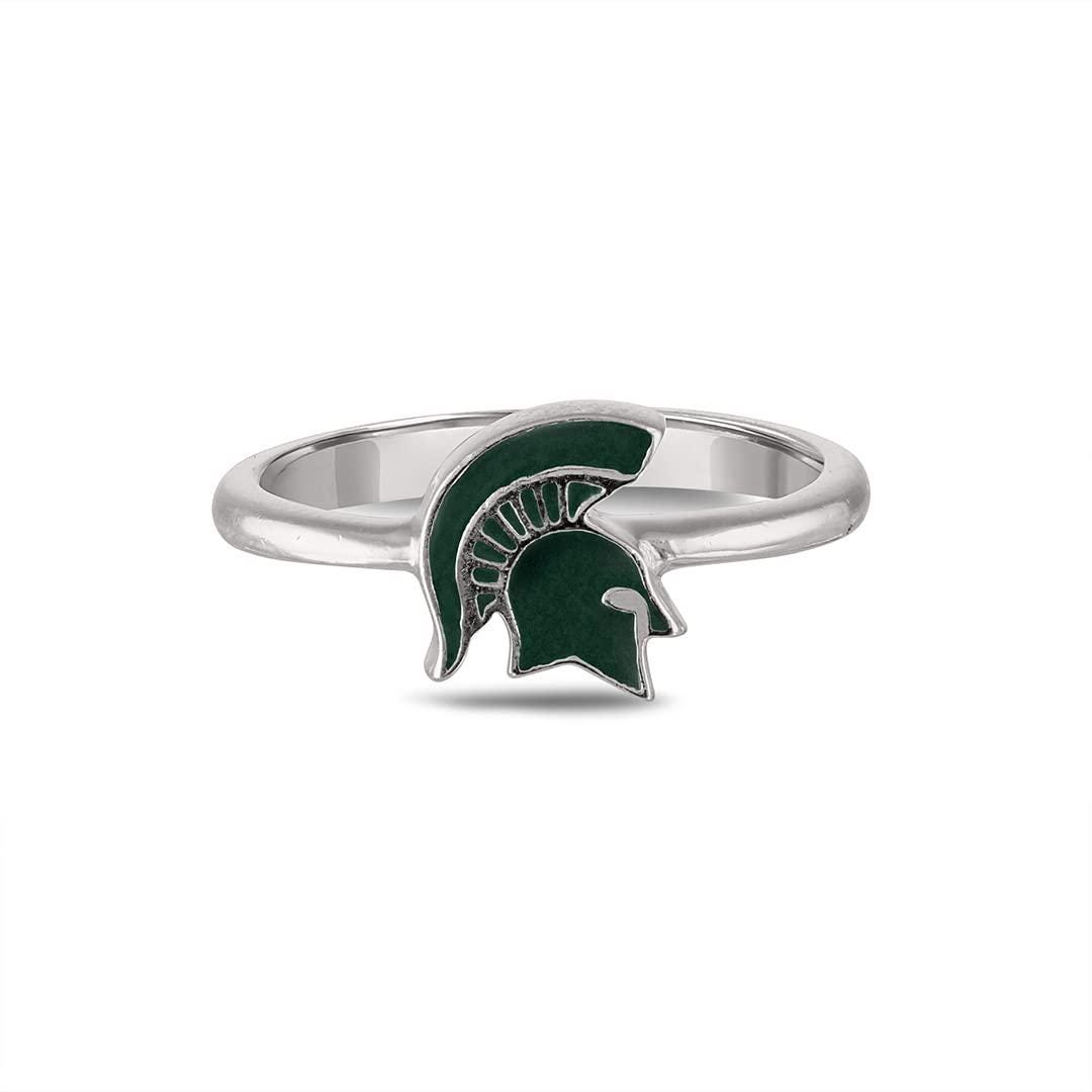 Stone Armory Michigan State Ring - Sterling Silver | MSU Spartans ...