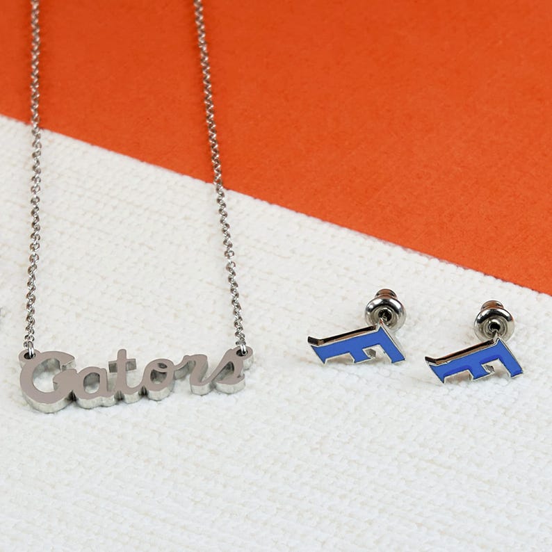 Stone Armory Officially Licensed Florida Gators Jewelry Gift Set for ...