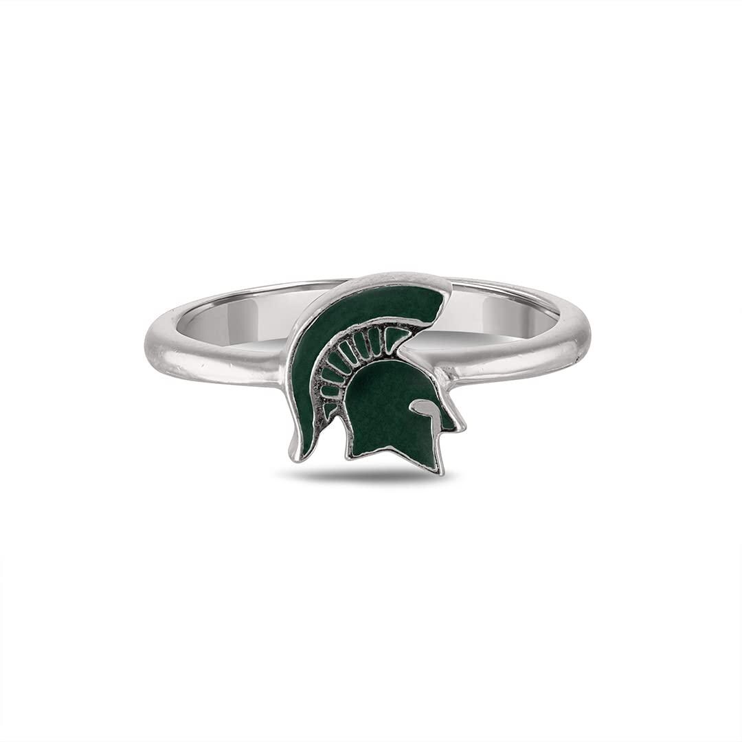 Stone Armory Michigan State Ring - Sterling Silver | MSU Spartans ...