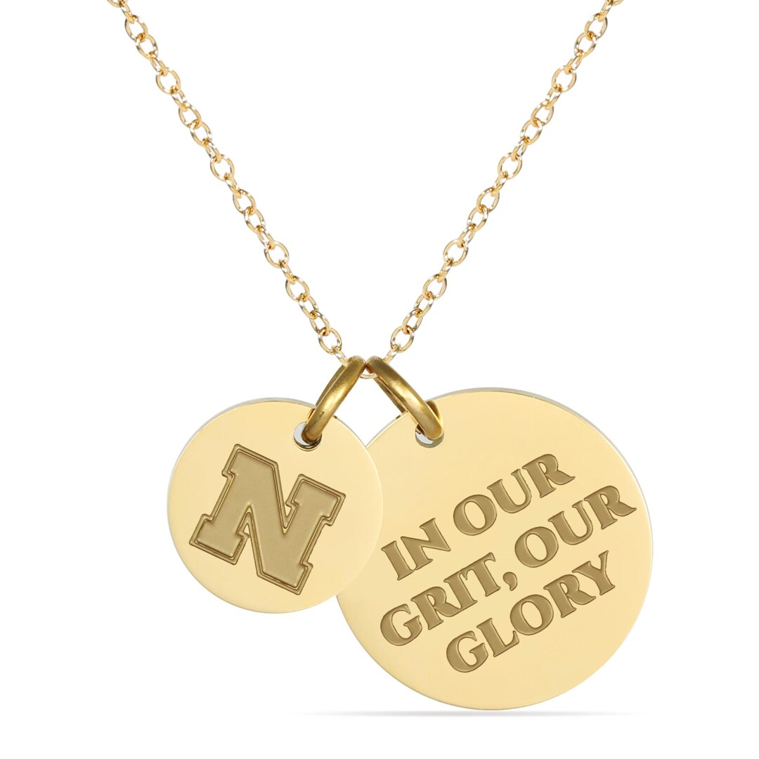 Stone Armory Officially Licensed Nebraska Cornhuskers Necklace – 18K ...