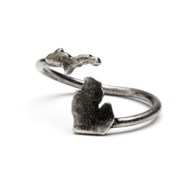 Stone Armory Officially Licensed State of Michigan Rings – Set of 4 ...