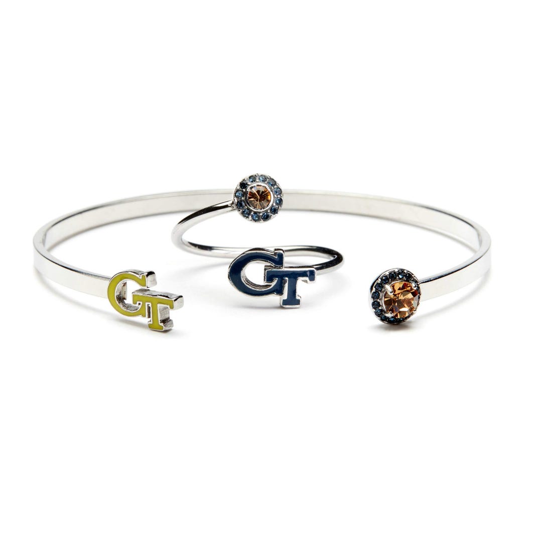 Stone Armory Officially Licensed Love Georgia Tech Ring and Bangle ...