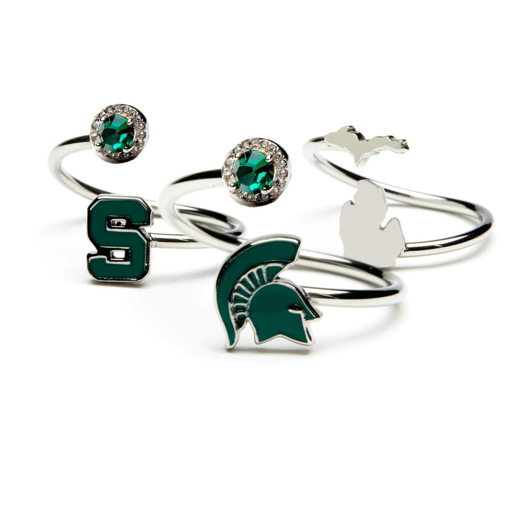 Stone Armory Officially Licensed Love Michigan Three Ring Set ...