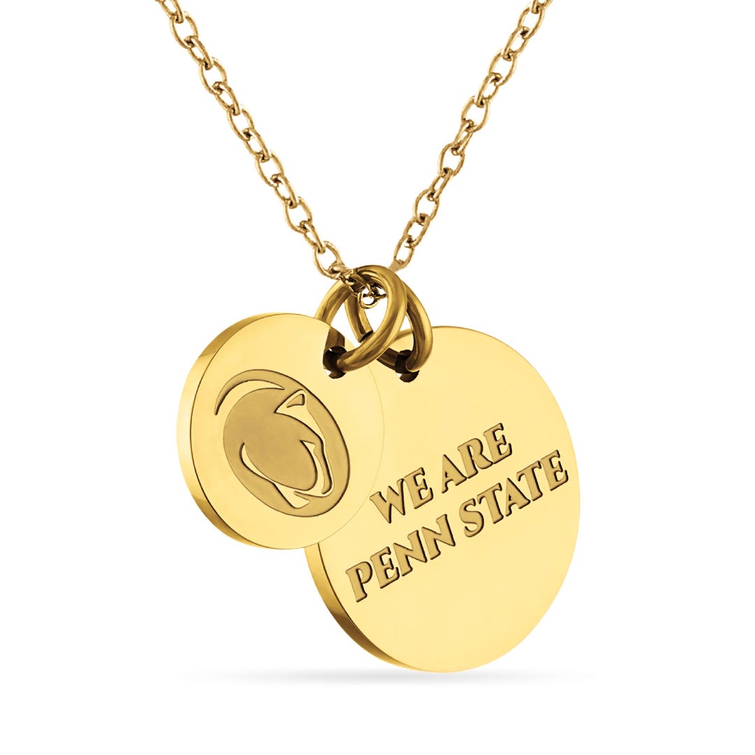 Stone Armory Necklace for Penn State Nittany Lions - 18K Gold-plated ...