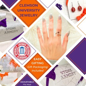 Stone Armory Clemson University Ring | Clemson Tigers Jewelry ...