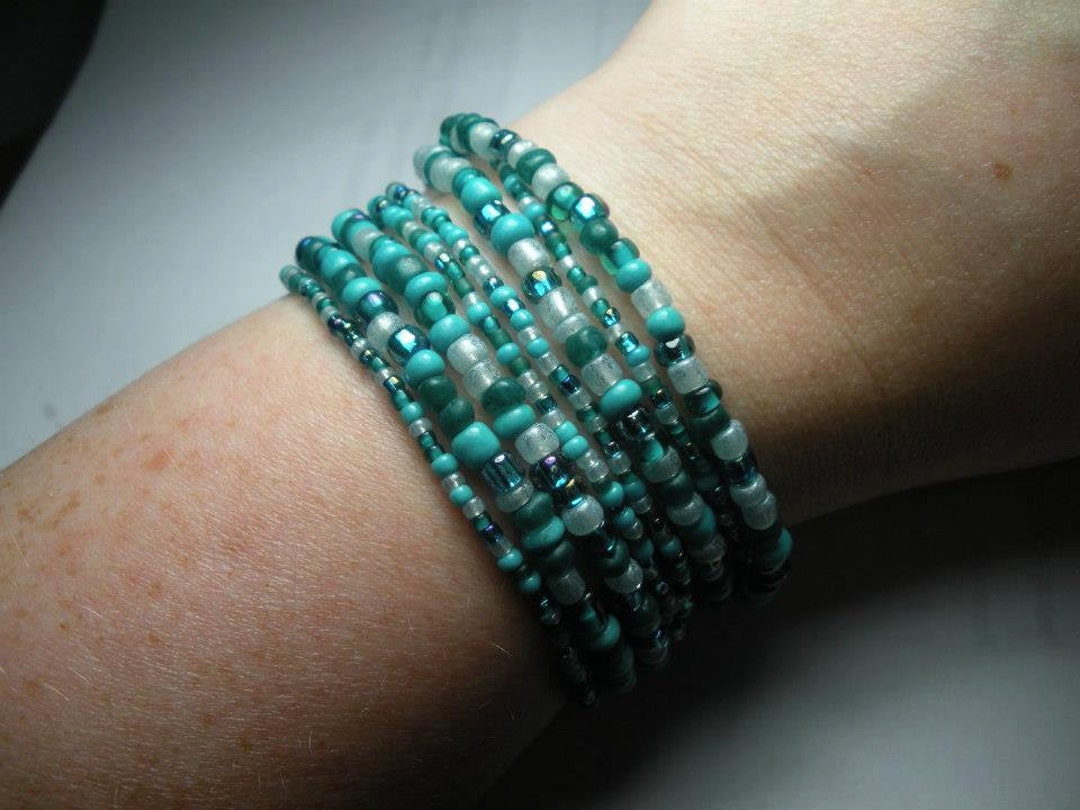 Set of 8 Water Bracelets - Etsy