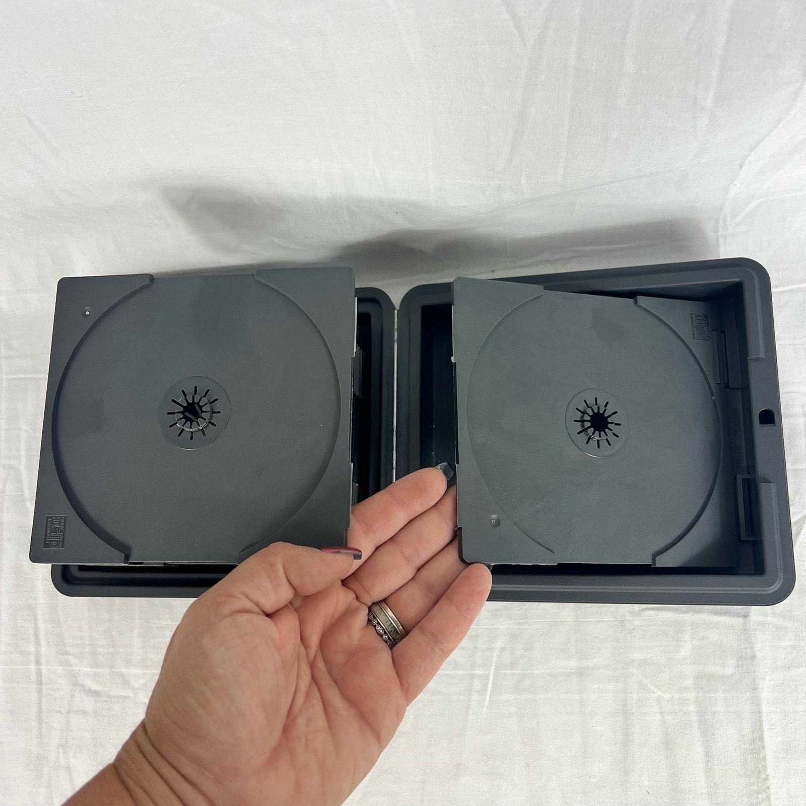 Vintage Laserline Hard Shell CD Storage Case Holds 12 Discs CD Rom ...